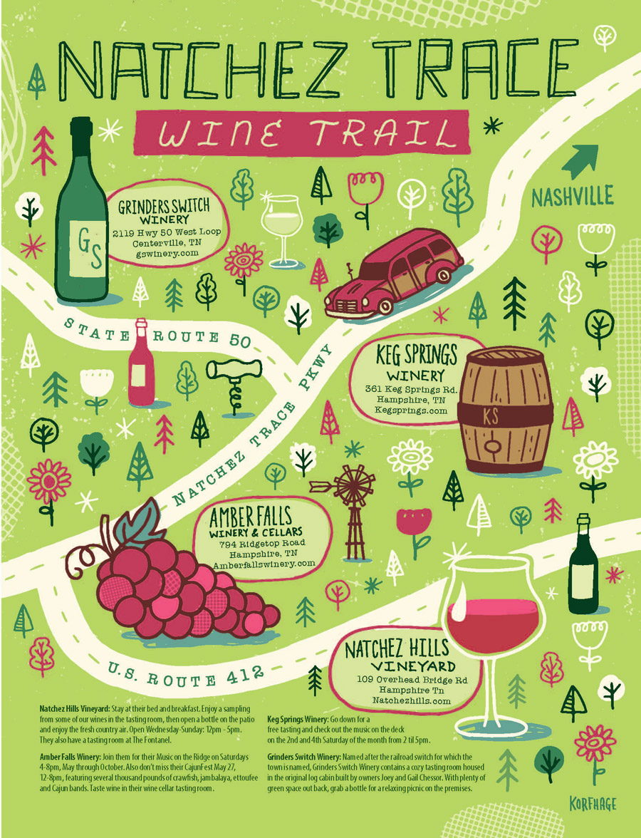 Natchez Trace Wine Trail - Edible Nashville