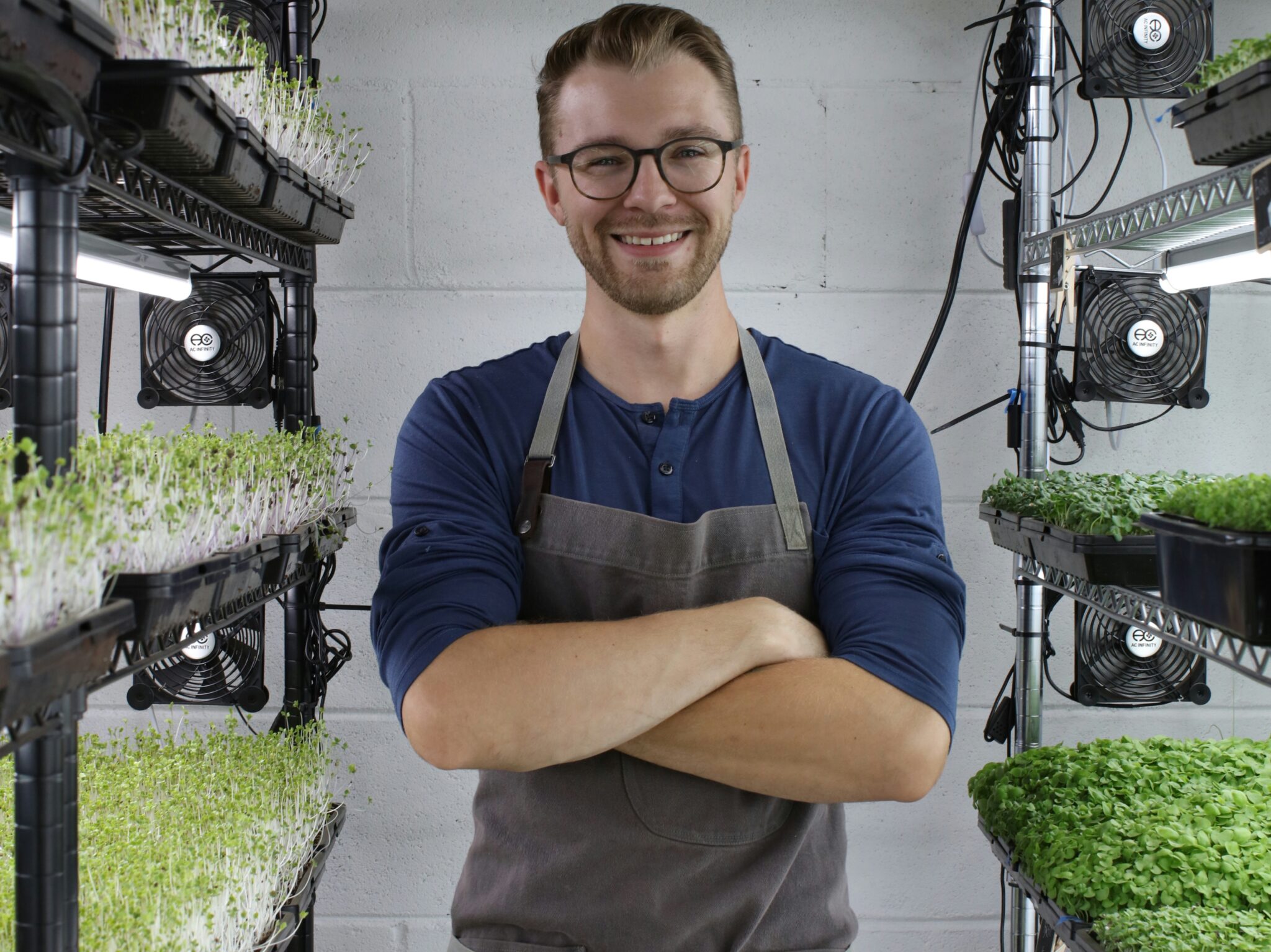 Pinky's Micros: Growing Microgreens for Music City - Edible Nashville