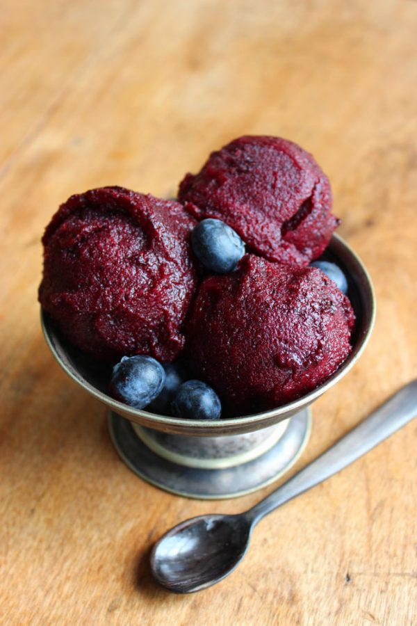 Blueberry Sorbet - Edible Nashville