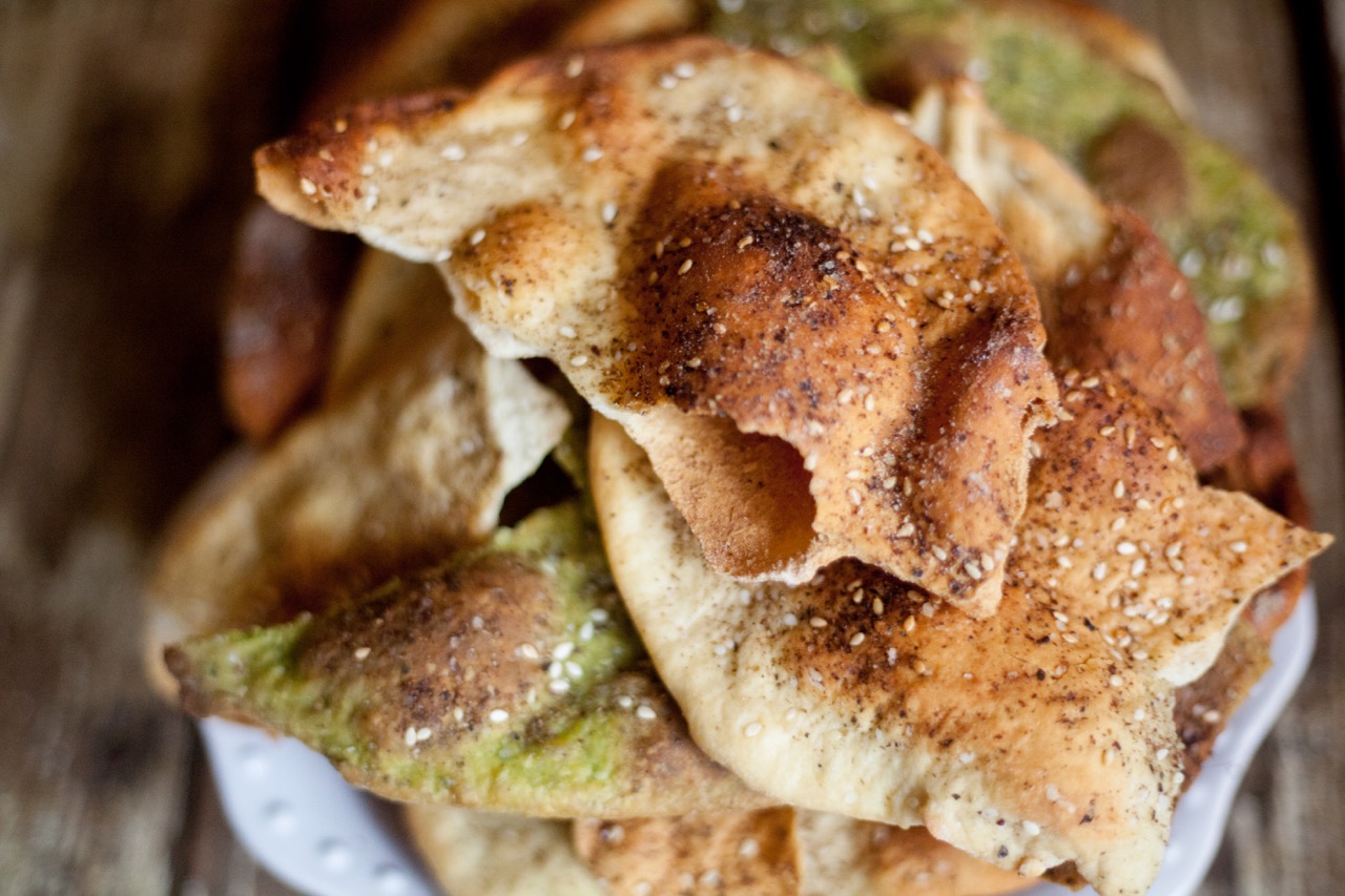 Crispy Flatbread with Za'atar - Edible Nashville