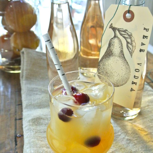 Pear Infused Vodka Holiday Cocktail - Edible Nashville