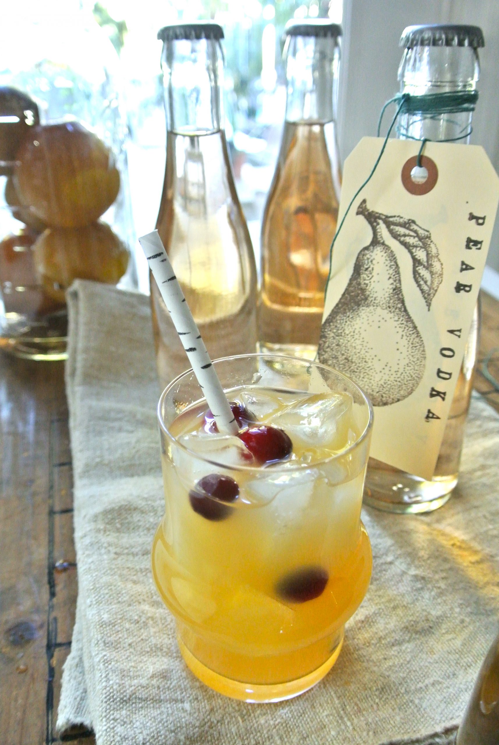 Pear Infused Vodka Holiday Cocktail - Edible Nashville