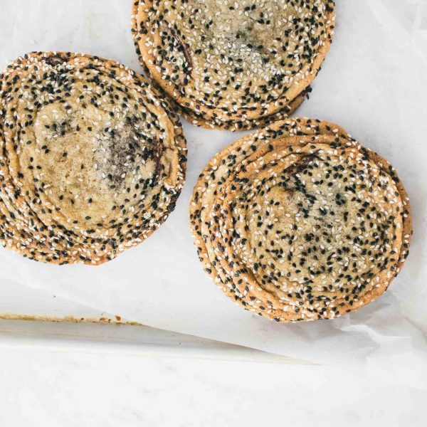 Toasted Sesame Cookies - Edible Nashville