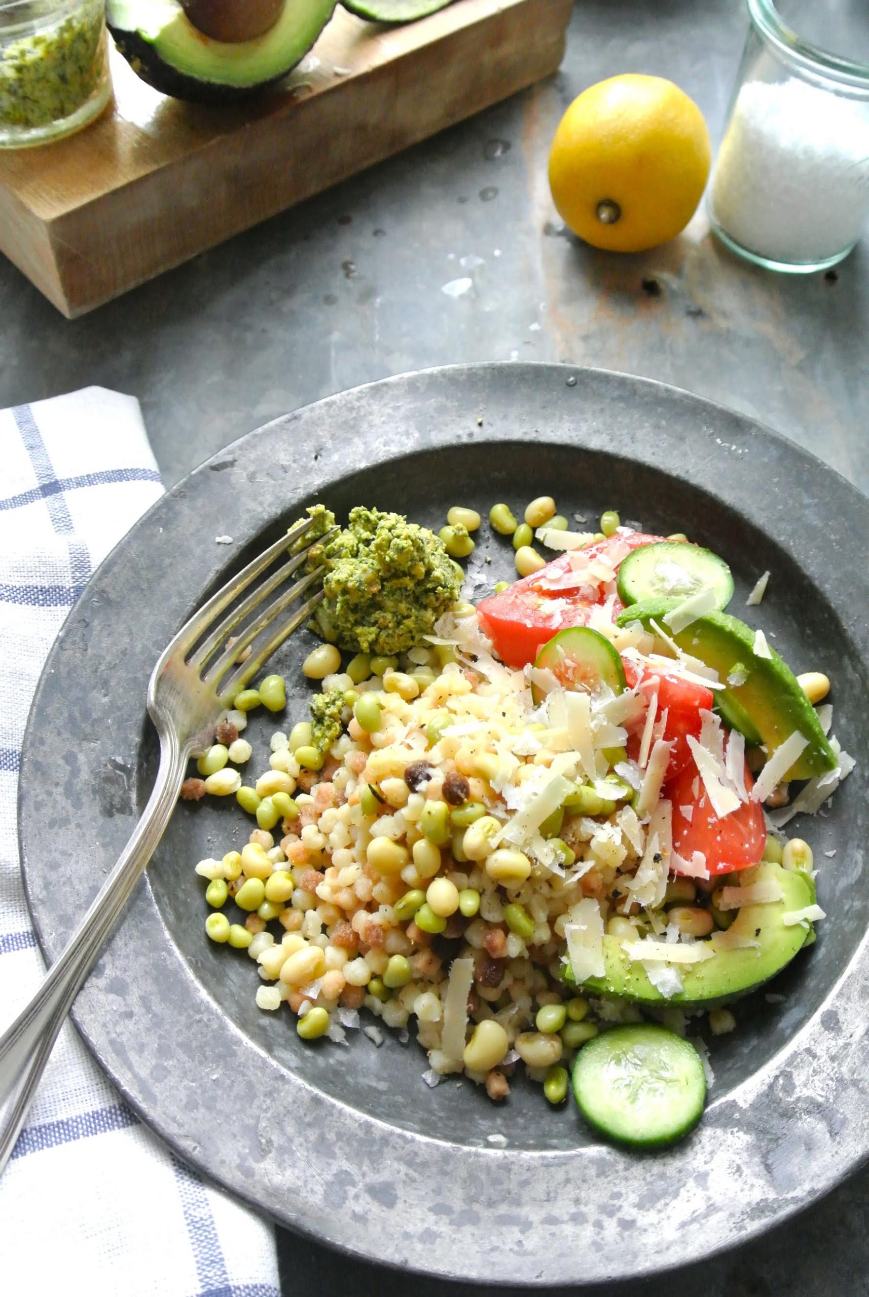 Lady Pea Salad with Pesto - Edible Nashville
