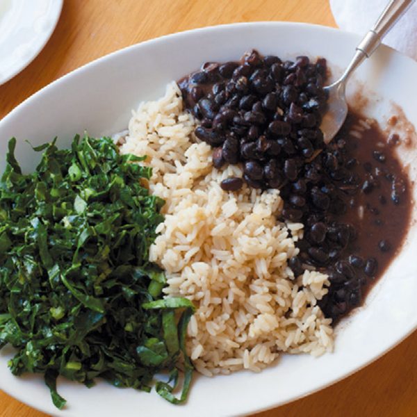 Marcia’s Black Beans & Rice With Collard Greens - Edible Nashville