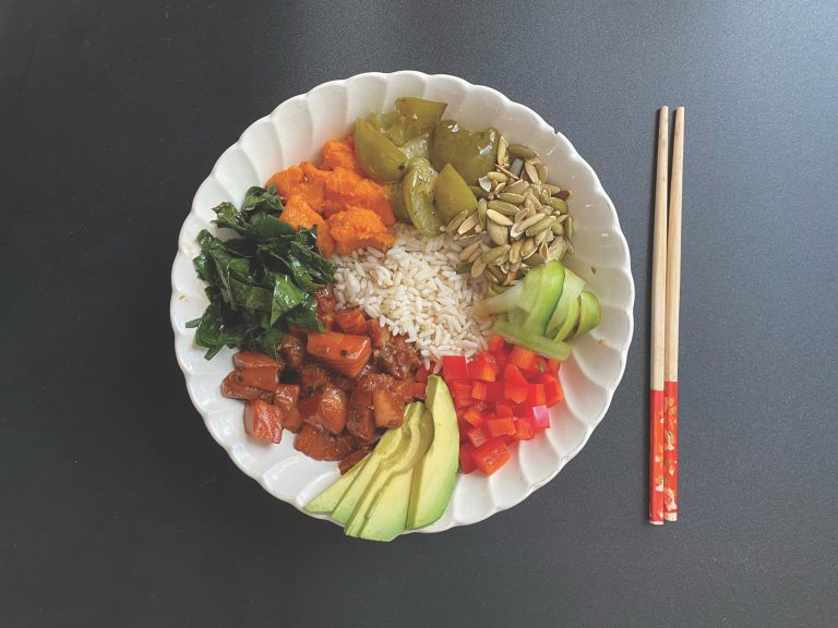 Harvest Poke Bowl - Edible Nashville