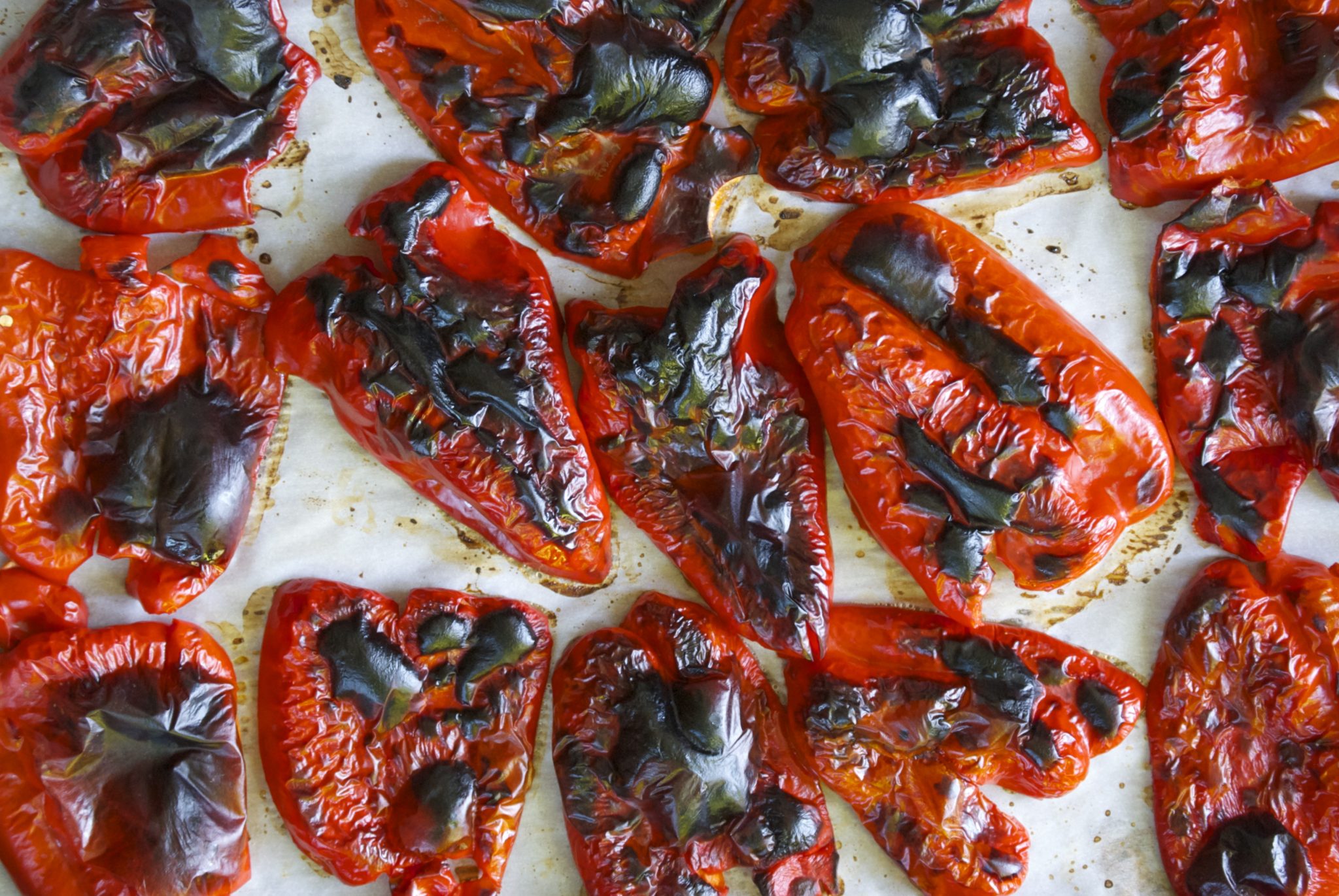 Roasted Red Bell Peppers - Edible Nashville