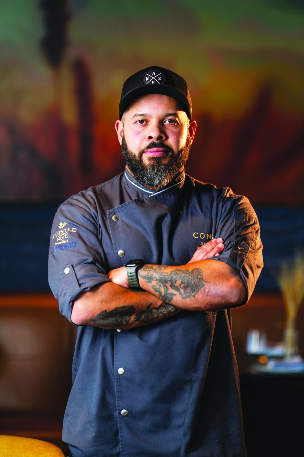 Blue Aster's Chef Andrew Rodriguez