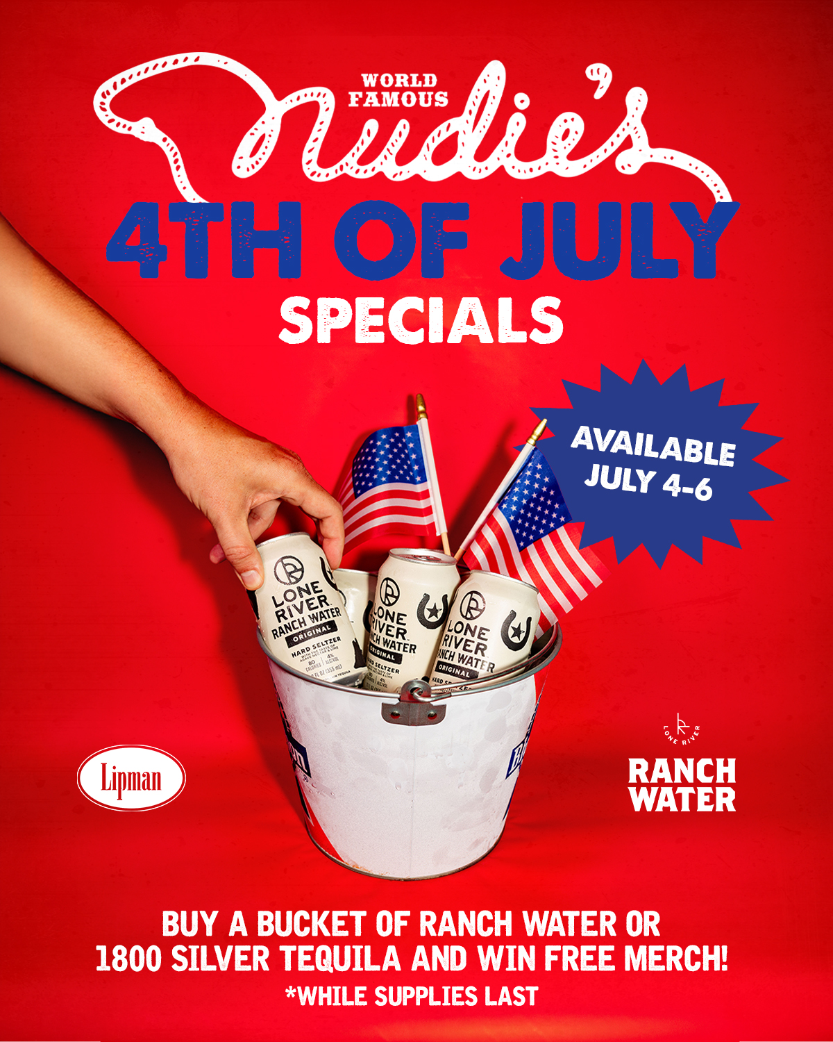4th of July: Stars, Stripes & Sips at Nudie's Honky Tonk
