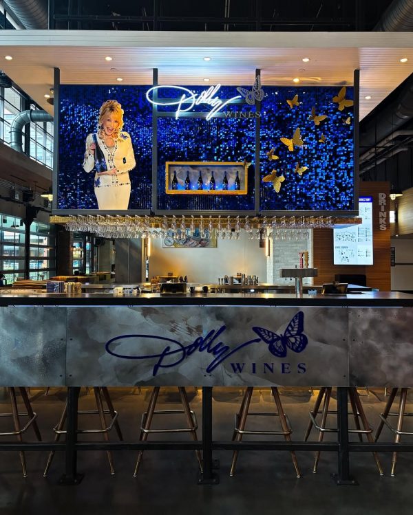 Take a Look at Dolly Parton's New Wine Bar in Downtown Nashville