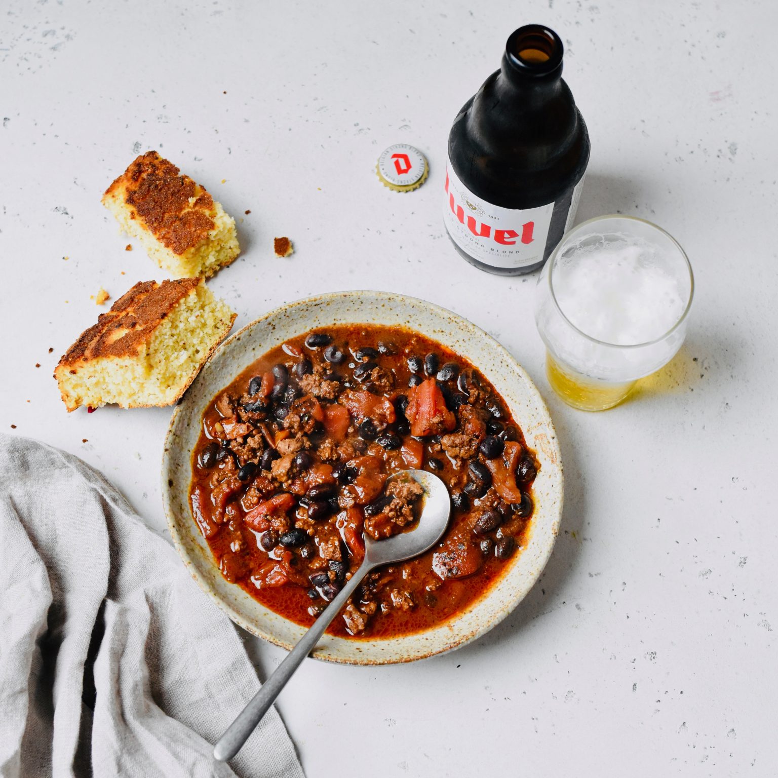 Black Bean Chili With Cocoa and Coffee - Edible Nashville
